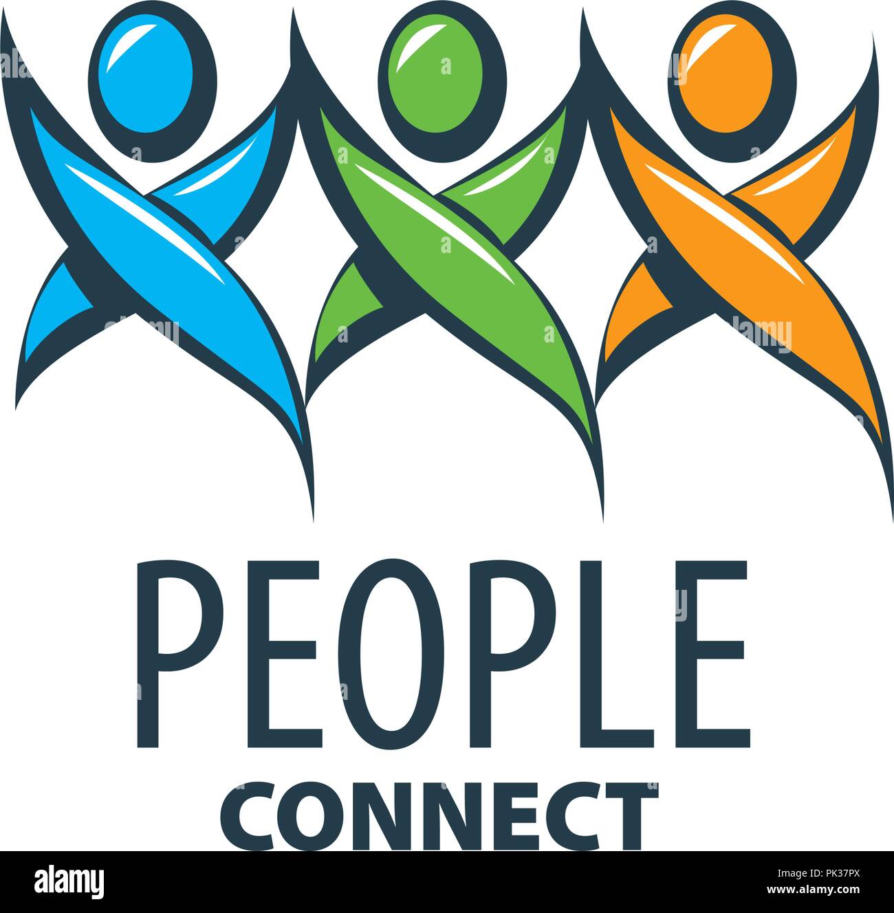 vector logo people Stock Vector Image & Art - Alamy