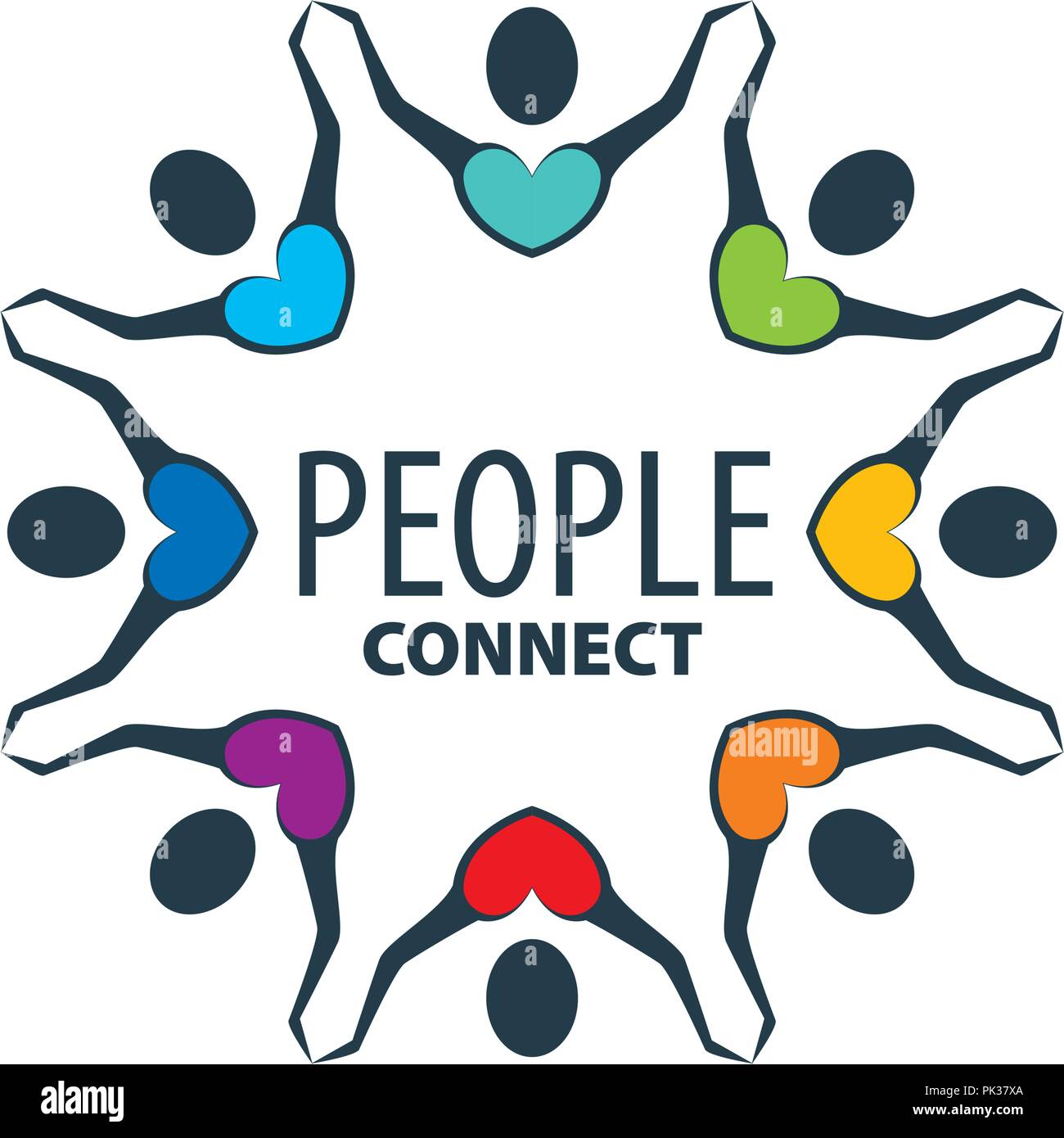 vector logo people Stock Vector Image & Art - Alamy