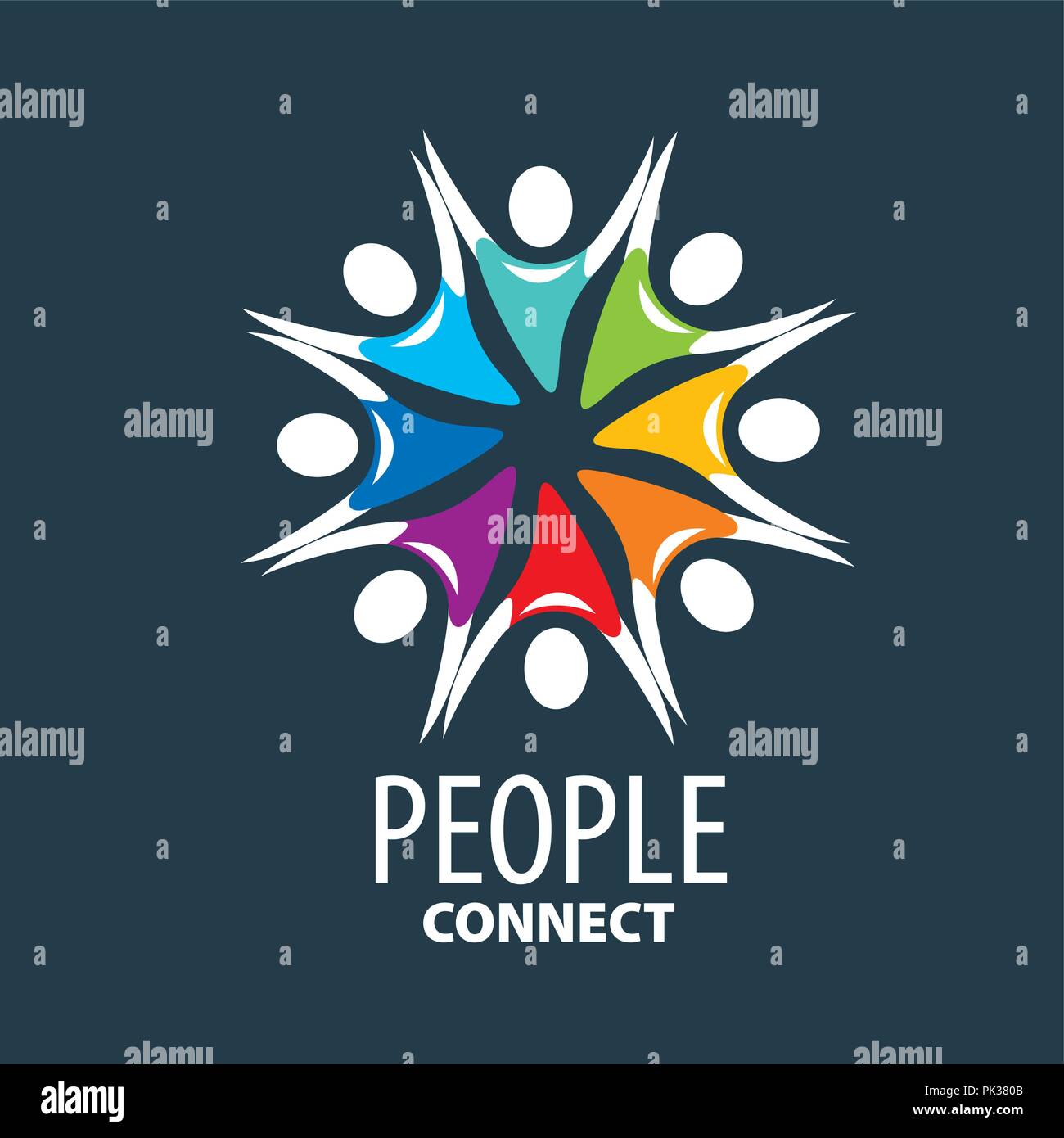 vector logo people Stock Vector Image & Art - Alamy