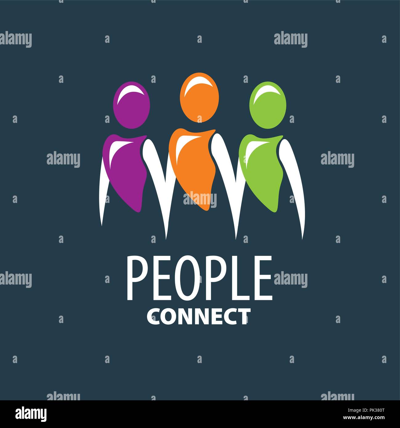 vector logo people Stock Vector Image & Art - Alamy