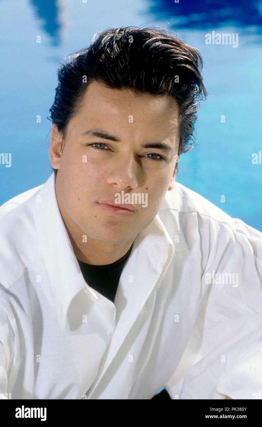 Nick Kamen on 07.02.1987 in Sanremo / San Remo. | usage worldwide Stock ...