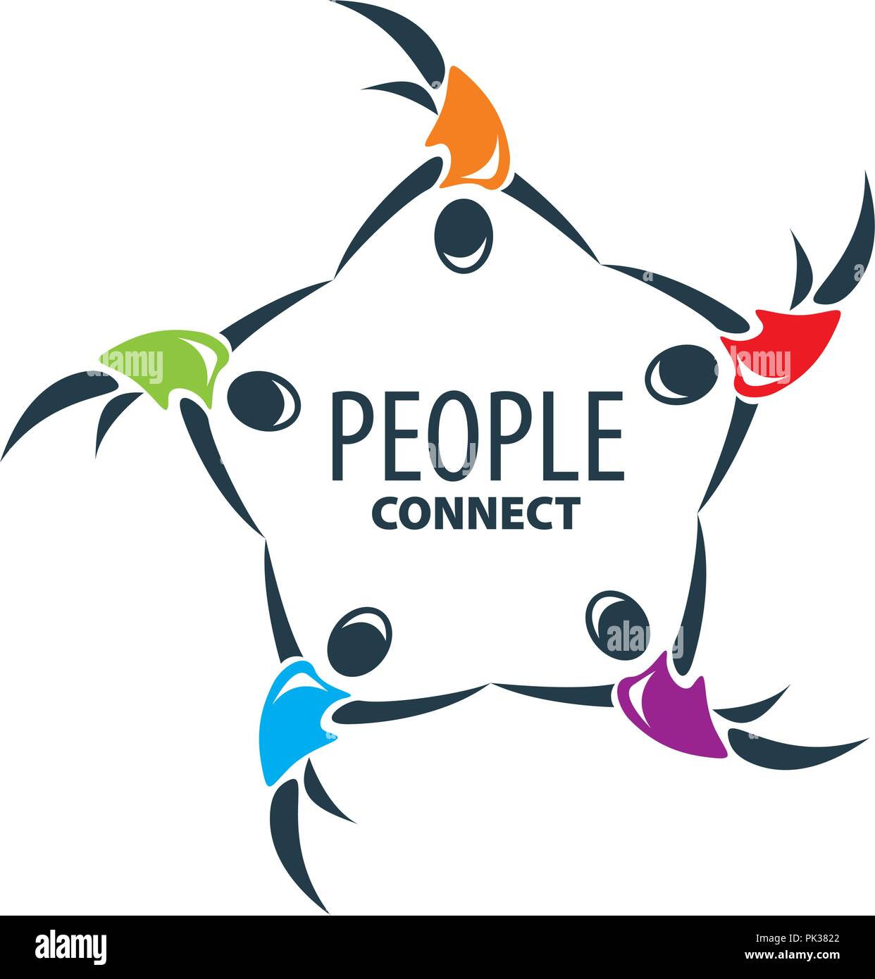 vector logo people Stock Vector Image & Art - Alamy