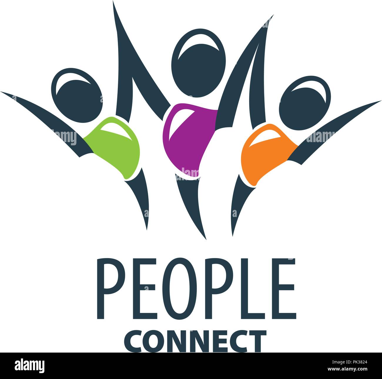 vector logo people Stock Vector Image & Art - Alamy