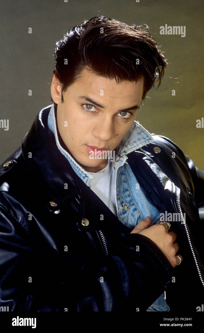 Nick Kamen on 11.02.1987 in München / Munich. | usage worldwide Stock ...