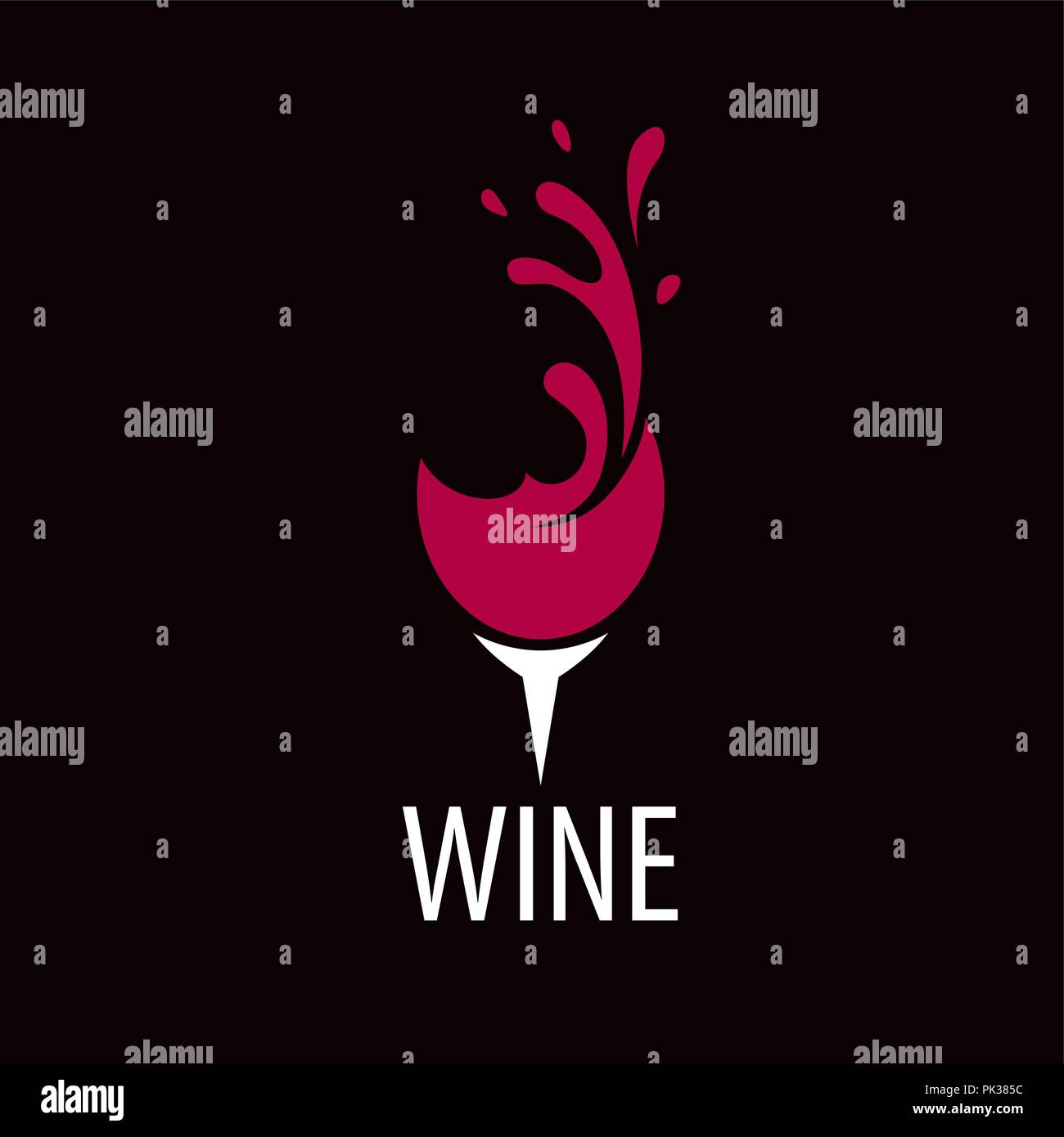 vector wine logo Stock Vector Image & Art - Alamy