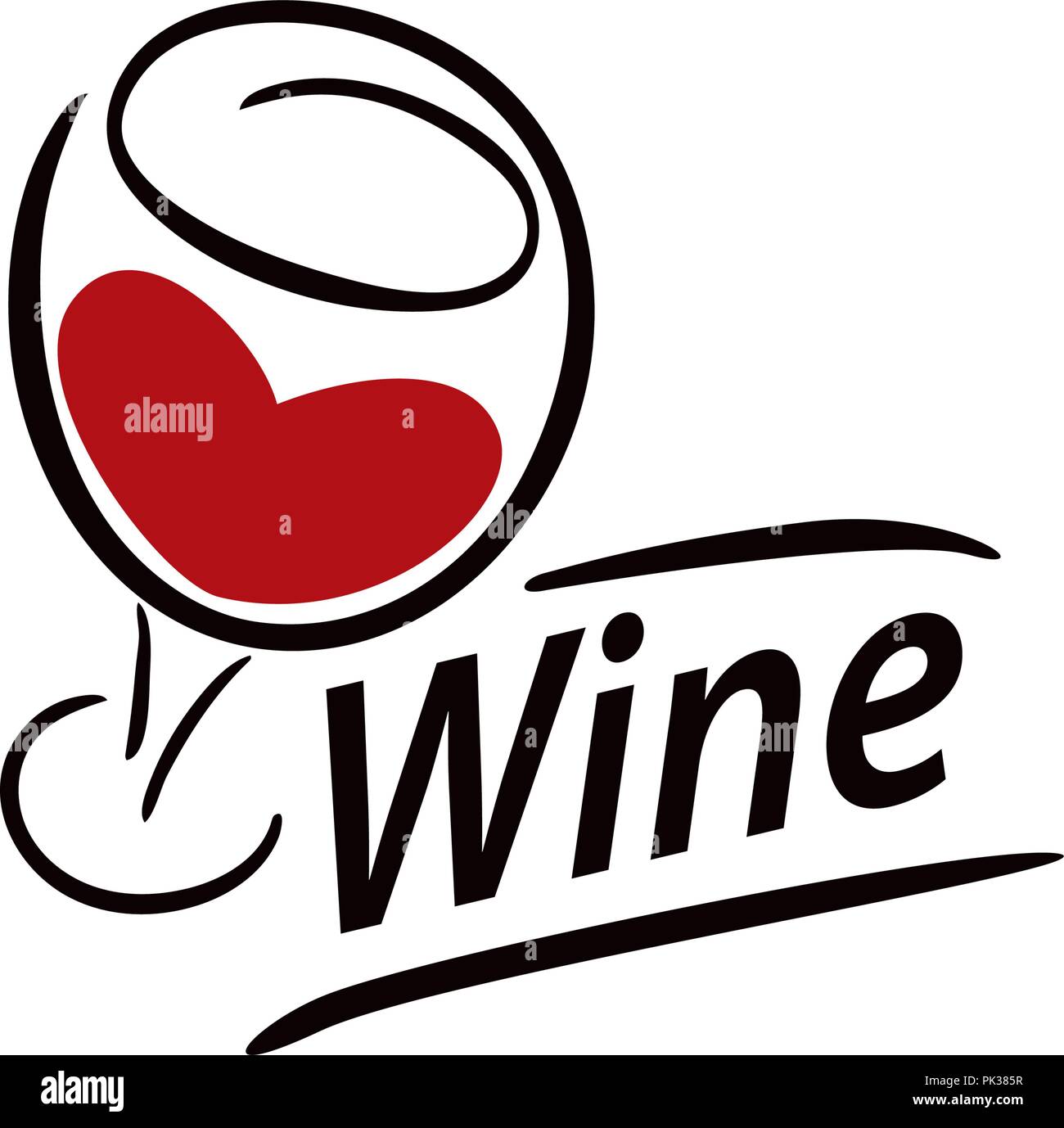 vector wine logo Stock Vector Image & Art - Alamy