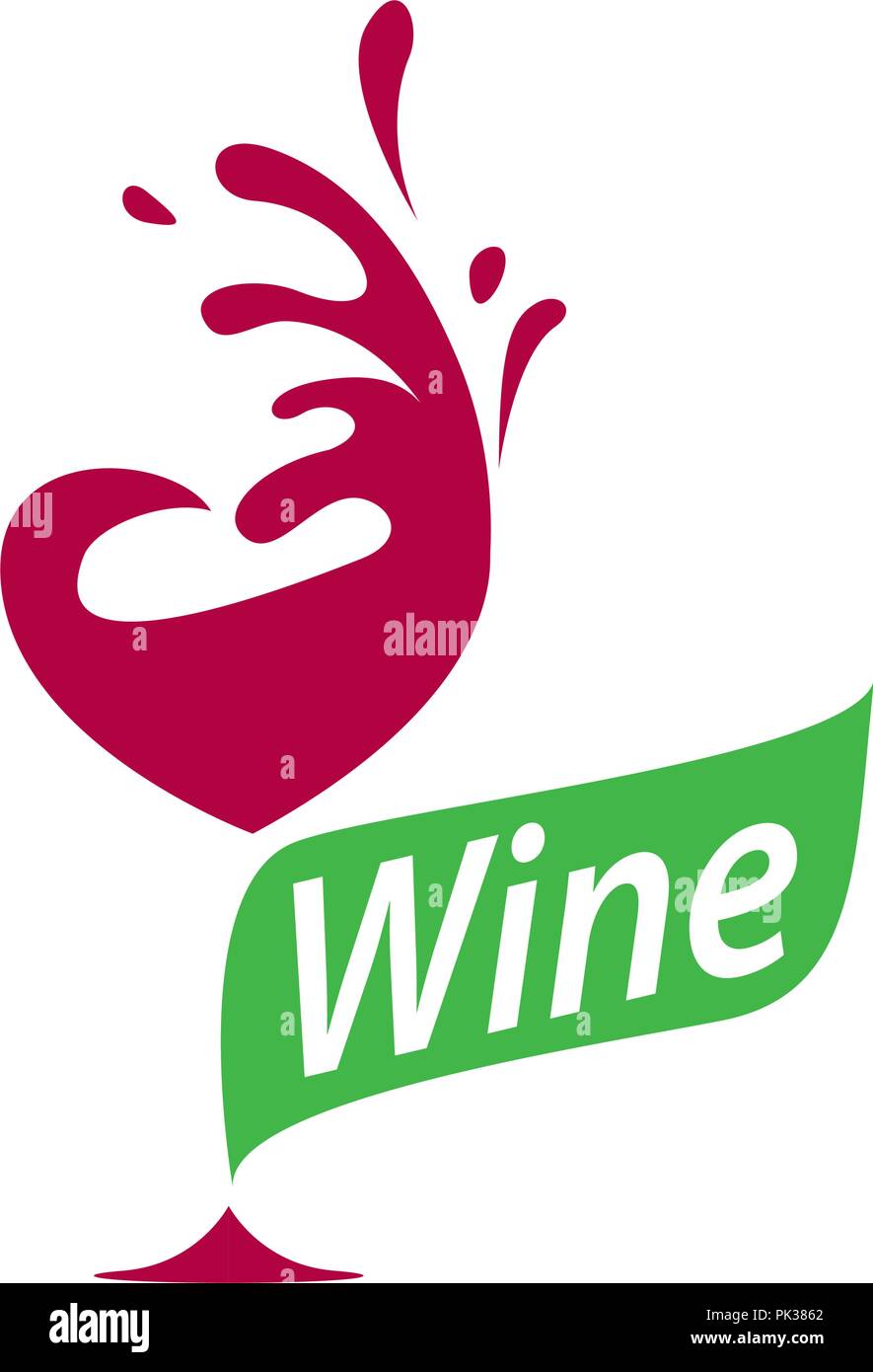 vector wine logo Stock Vector Image & Art - Alamy