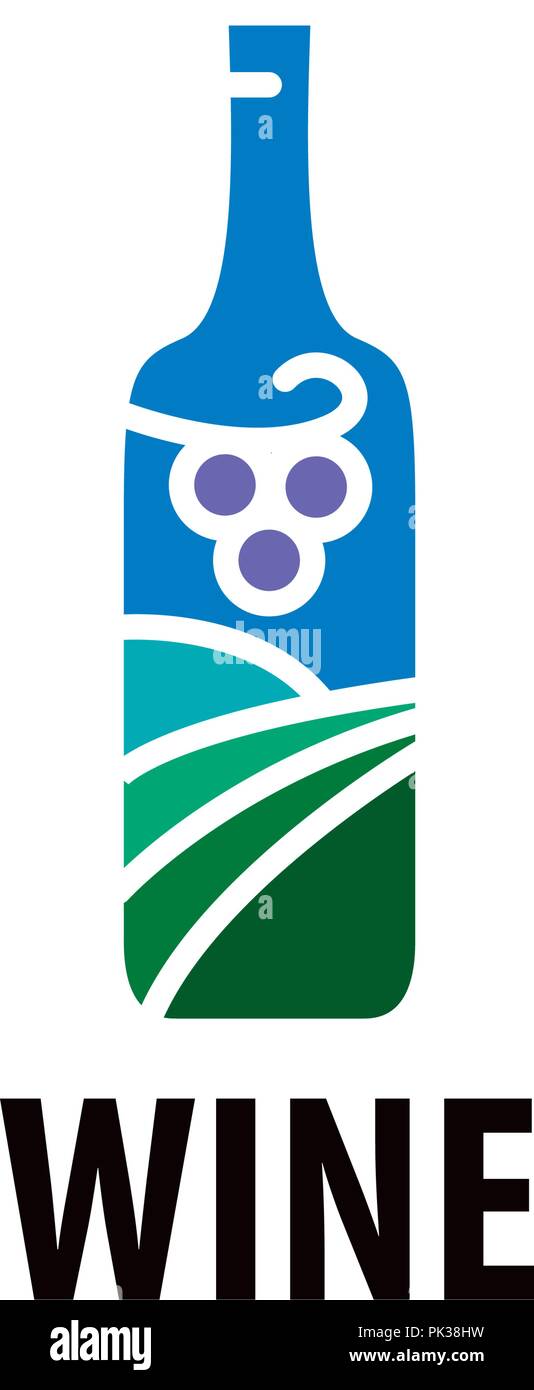 vector logo wine Stock Vector Image & Art - Alamy