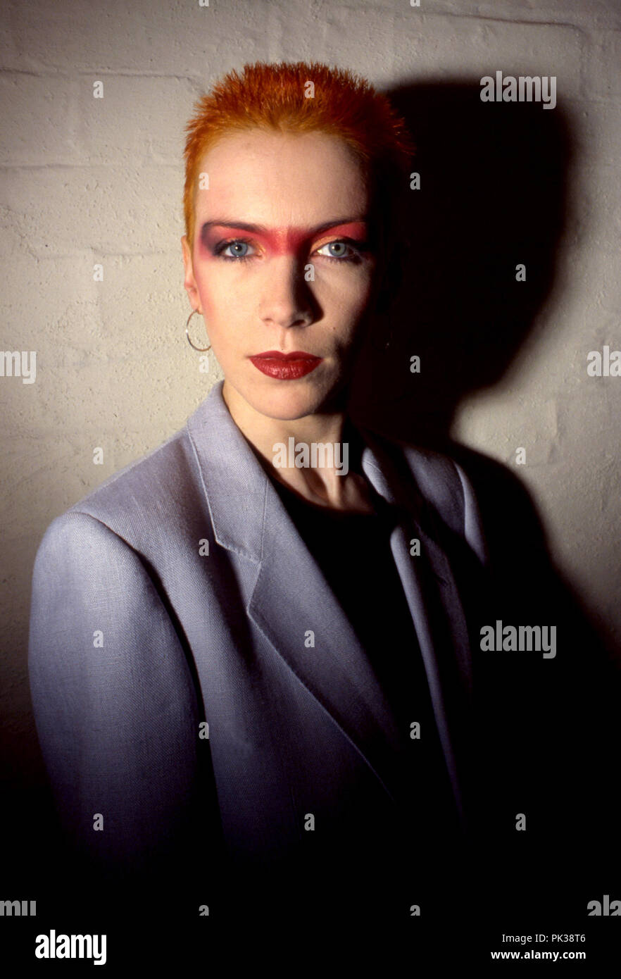 British music duo Eurythmics (Annie Lennox and David A. Stewart). In ...