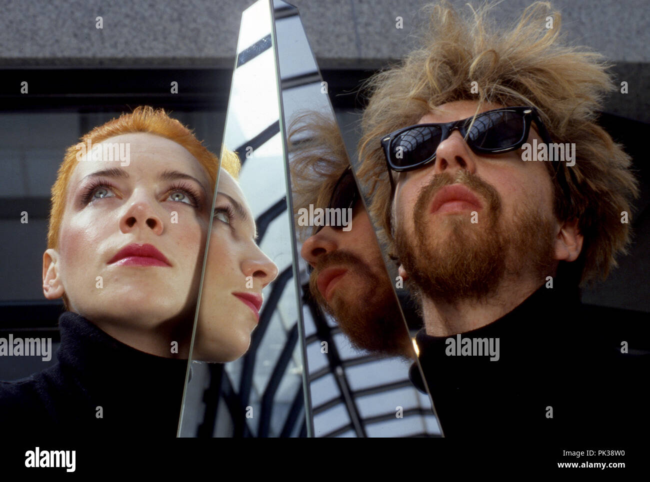 British music duo Eurythmics (Annie Lennox and David A. Stewart). In ...