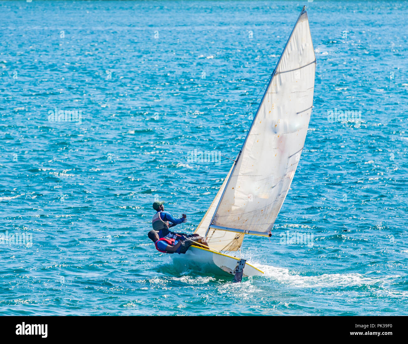 Racing on a Chat Stock Photo - Alamy