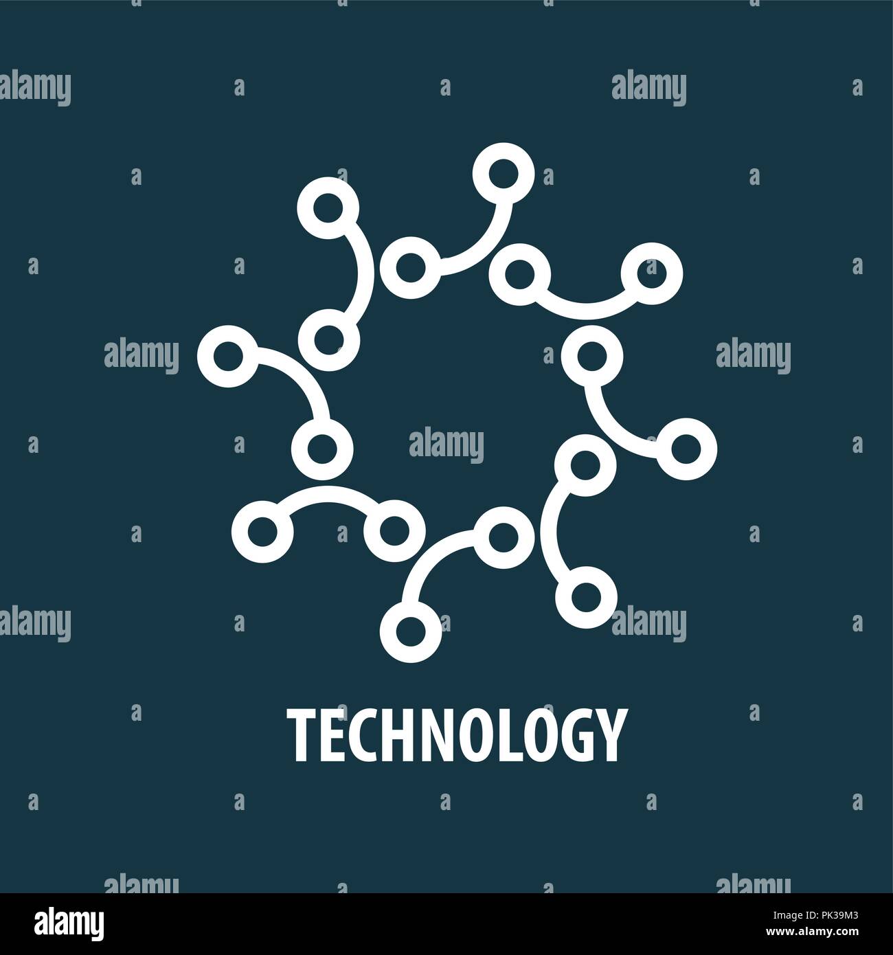 vector logo technology Stock Vector Image & Art - Alamy