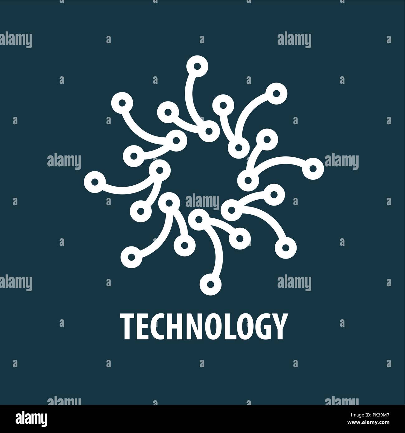 vector logo technology Stock Vector Image & Art - Alamy
