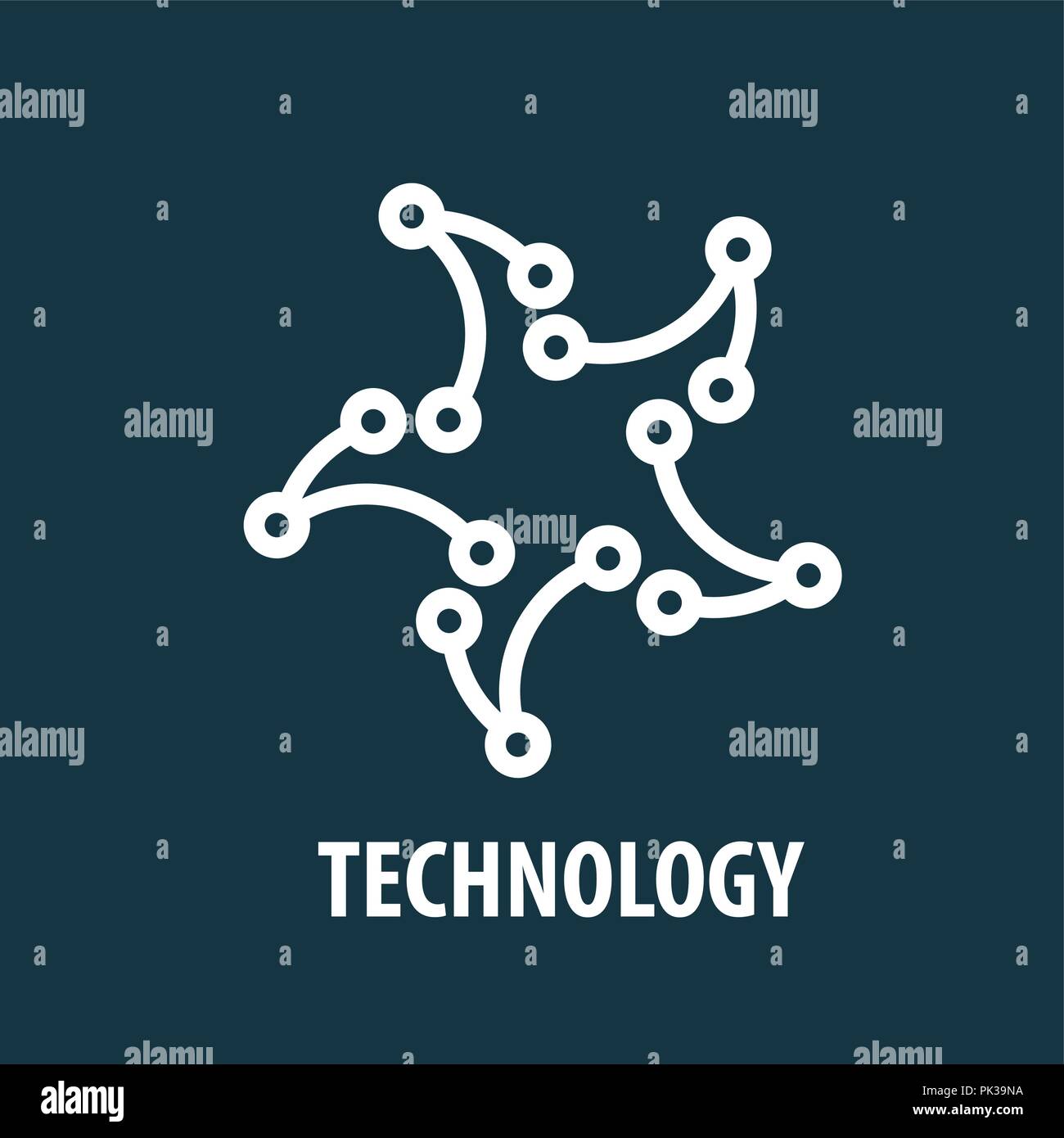 vector logo technology Stock Vector Image & Art - Alamy