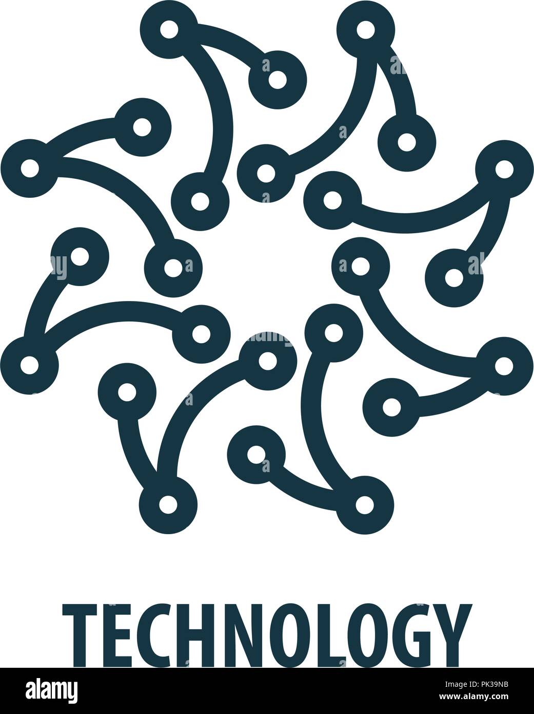 vector logo technology Stock Vector Image & Art - Alamy