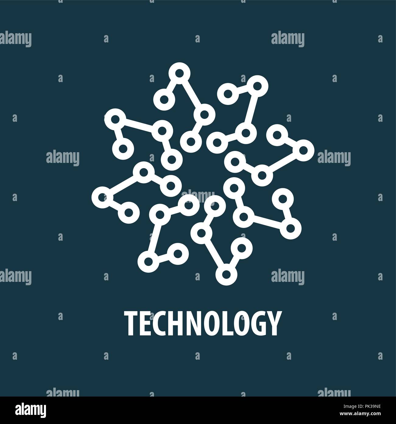 vector logo technology Stock Vector Image & Art - Alamy