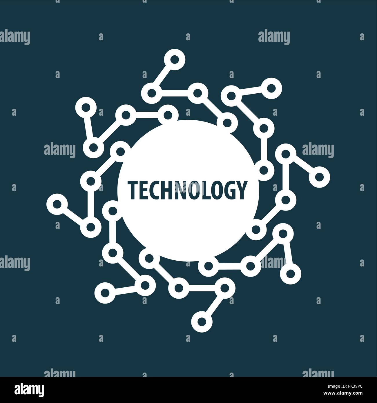 vector logo technology Stock Vector Image & Art - Alamy