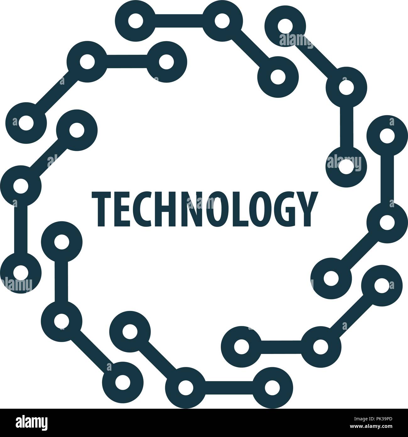 vector logo technology Stock Vector Image & Art - Alamy