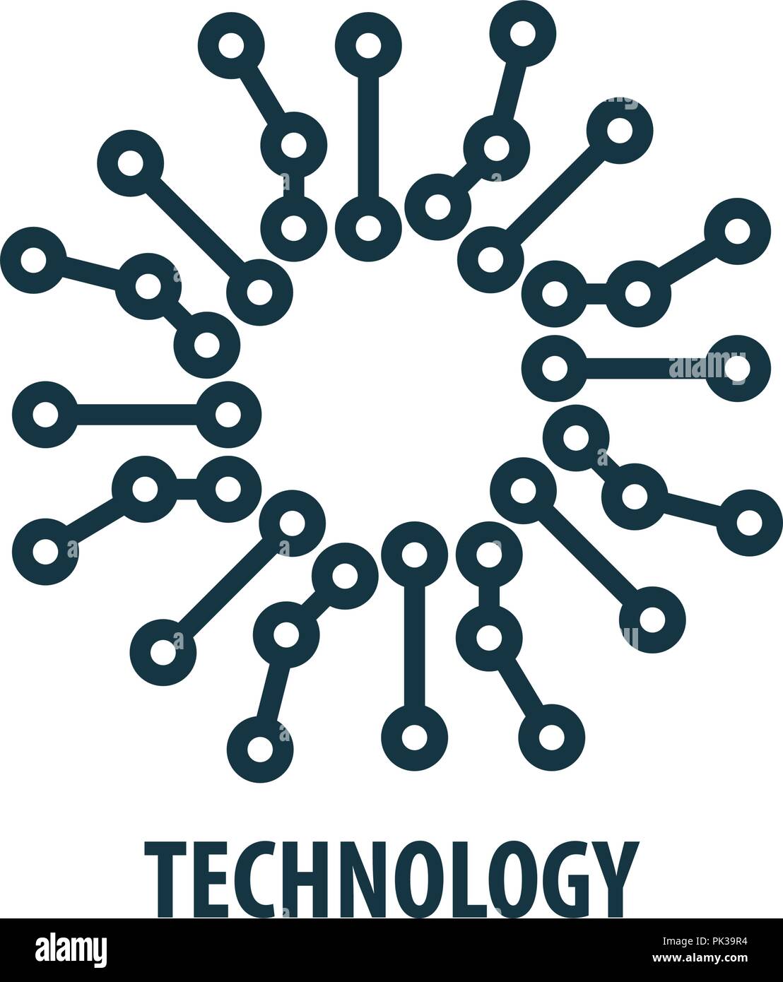 vector logo technology Stock Vector Image & Art - Alamy