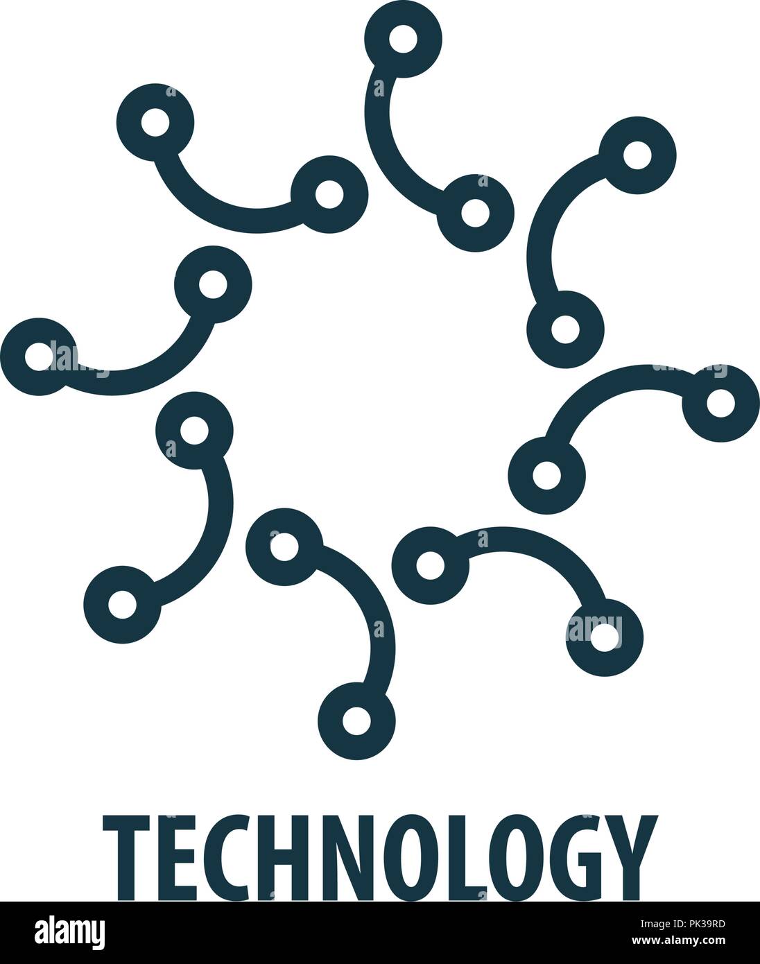 vector logo technology Stock Vector Image & Art - Alamy