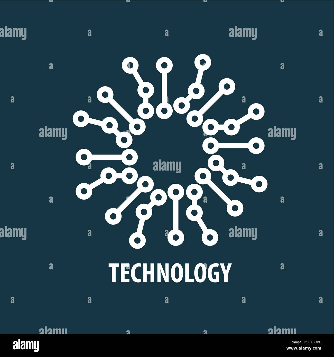 vector logo technology Stock Vector Image & Art - Alamy