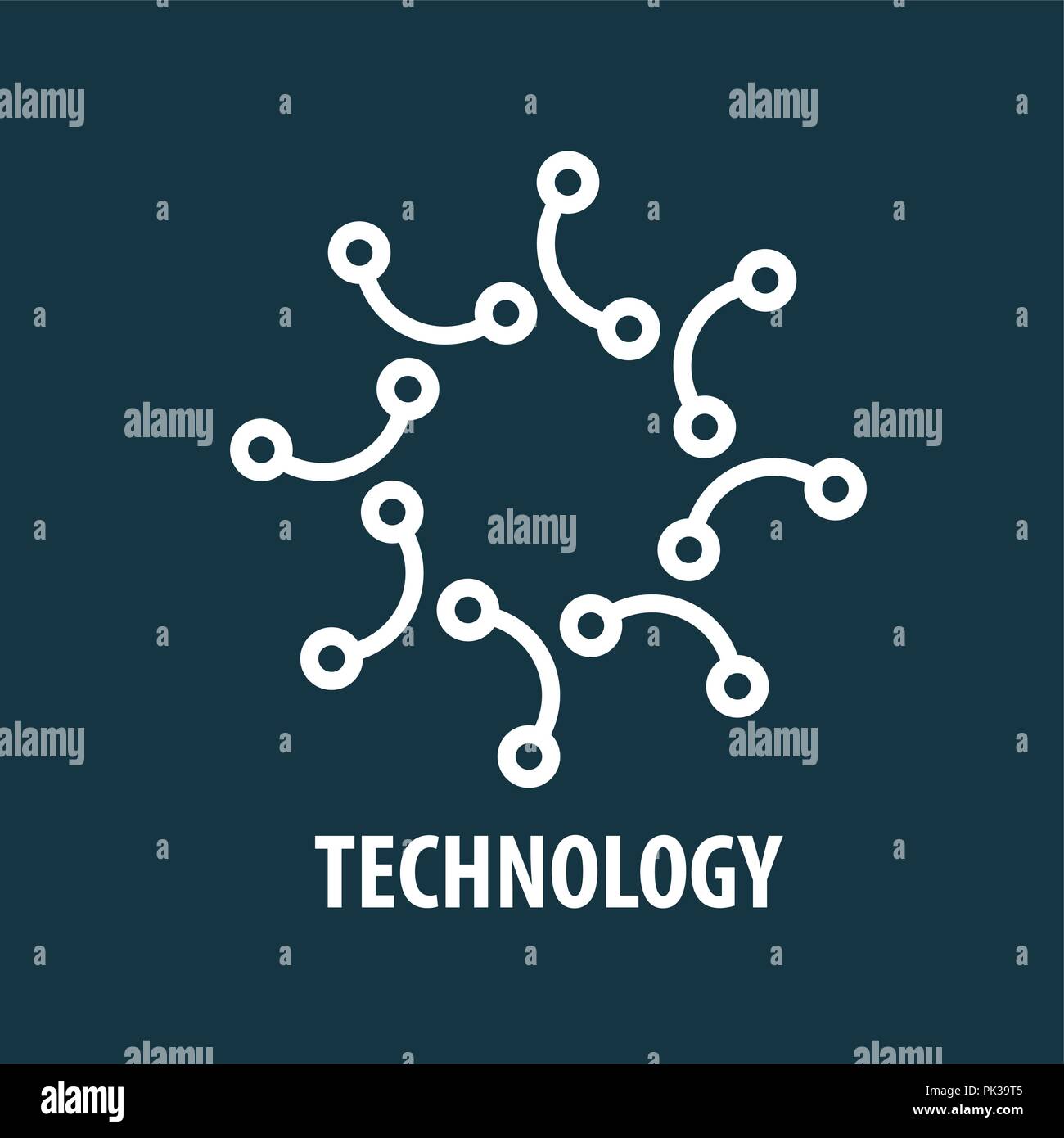 vector logo technology Stock Vector Image & Art - Alamy