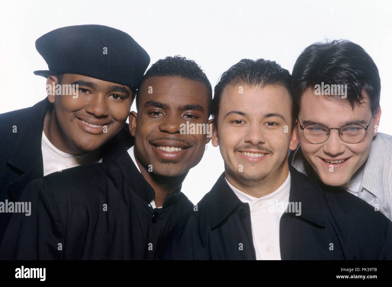 All-4-One (l-r): Jamie Jones, Delious Kennedy, Alfred Nevarez, Tony ...