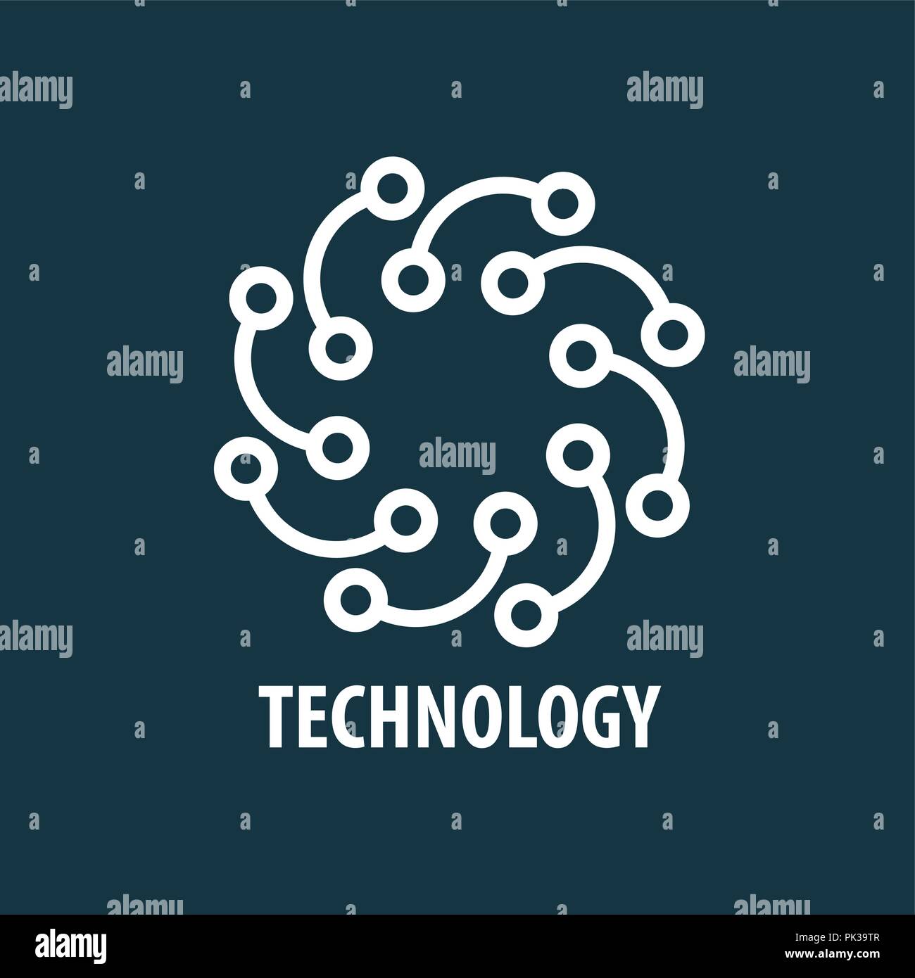 vector logo technology Stock Vector Image & Art - Alamy