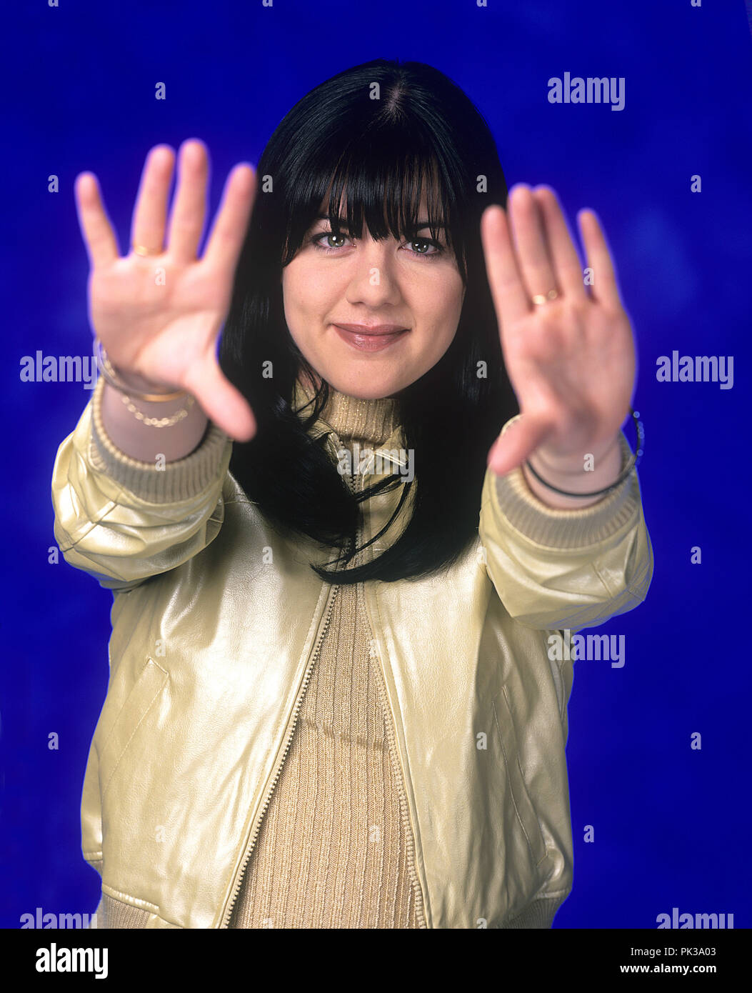 Vanessa Amorosi on 03.11.2000 in München / Munich. | usage worldwide ...