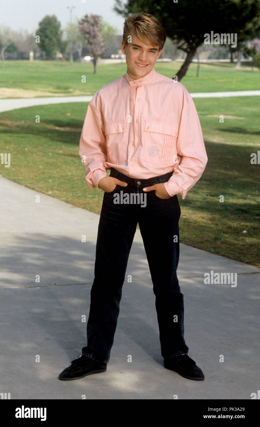 Chad Allen im March 1989. | usage worldwide Stock Photo - Alamy