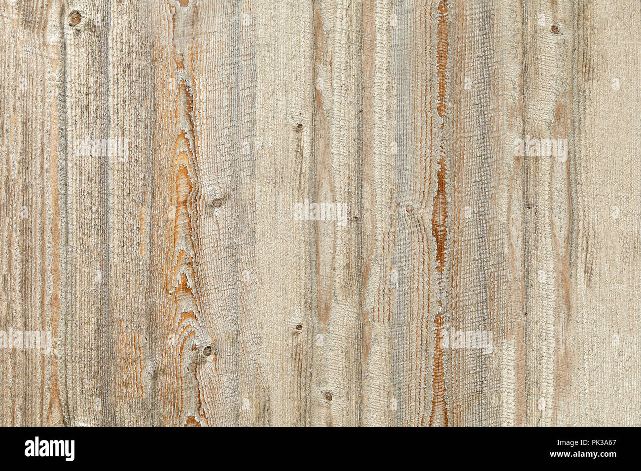 Untreated wooden surface of old wood structure, texture for background ...
