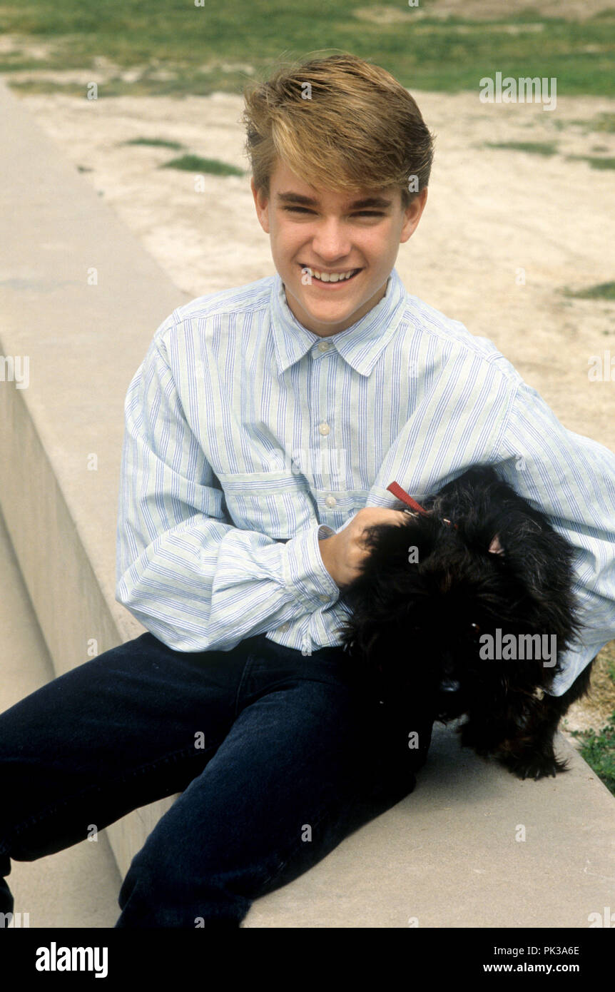 Chad Allen im March 1989. | usage worldwide Stock Photo - Alamy