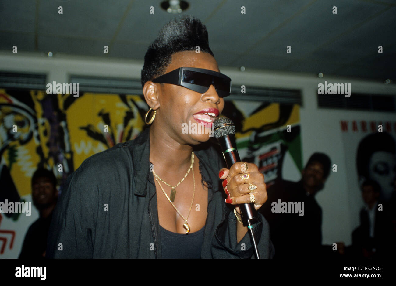 Adeva on 03.09.1989 in München / Munich. | usage worldwide Stock Photo ...