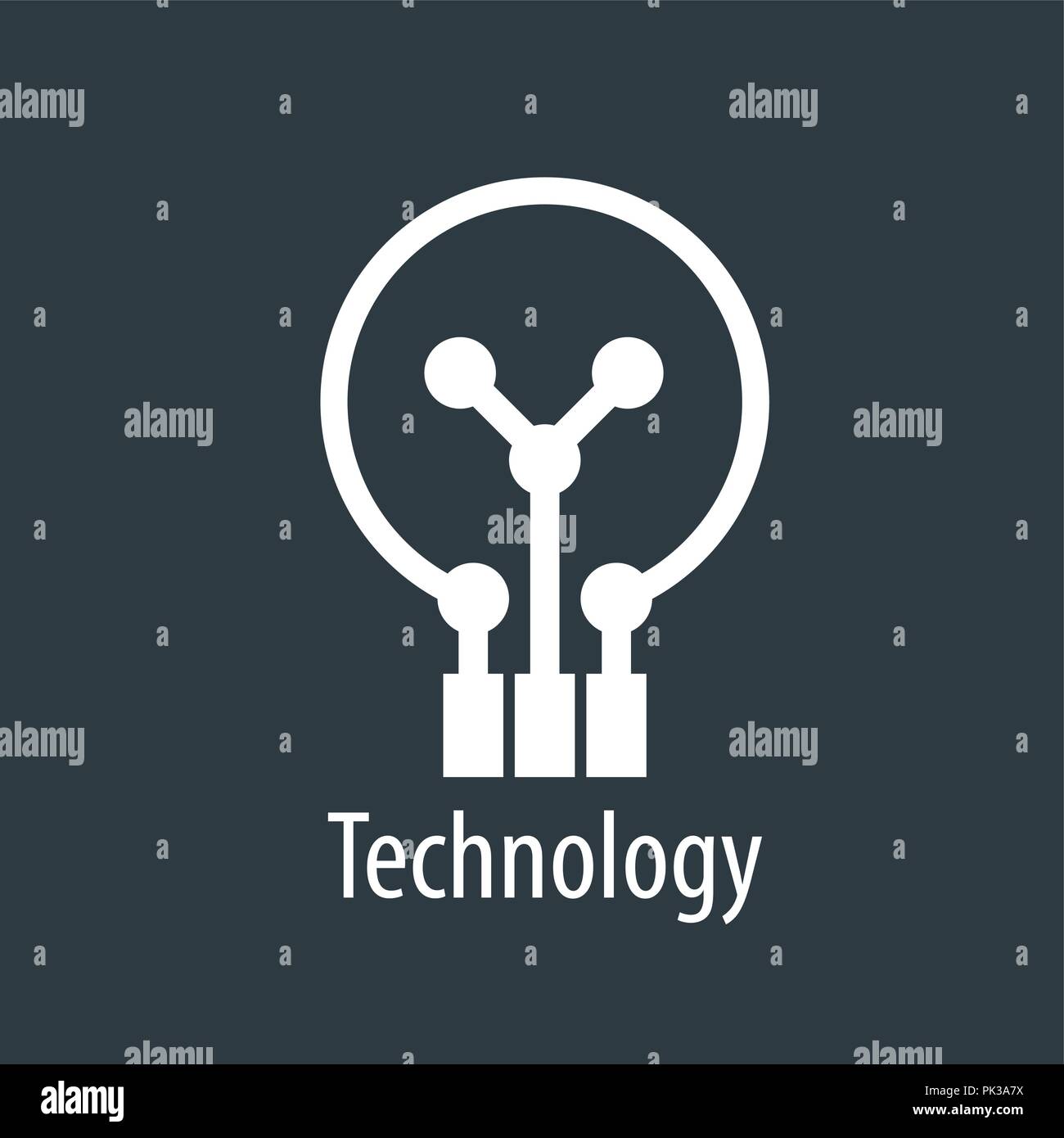 vector logo technology Stock Vector Image & Art - Alamy