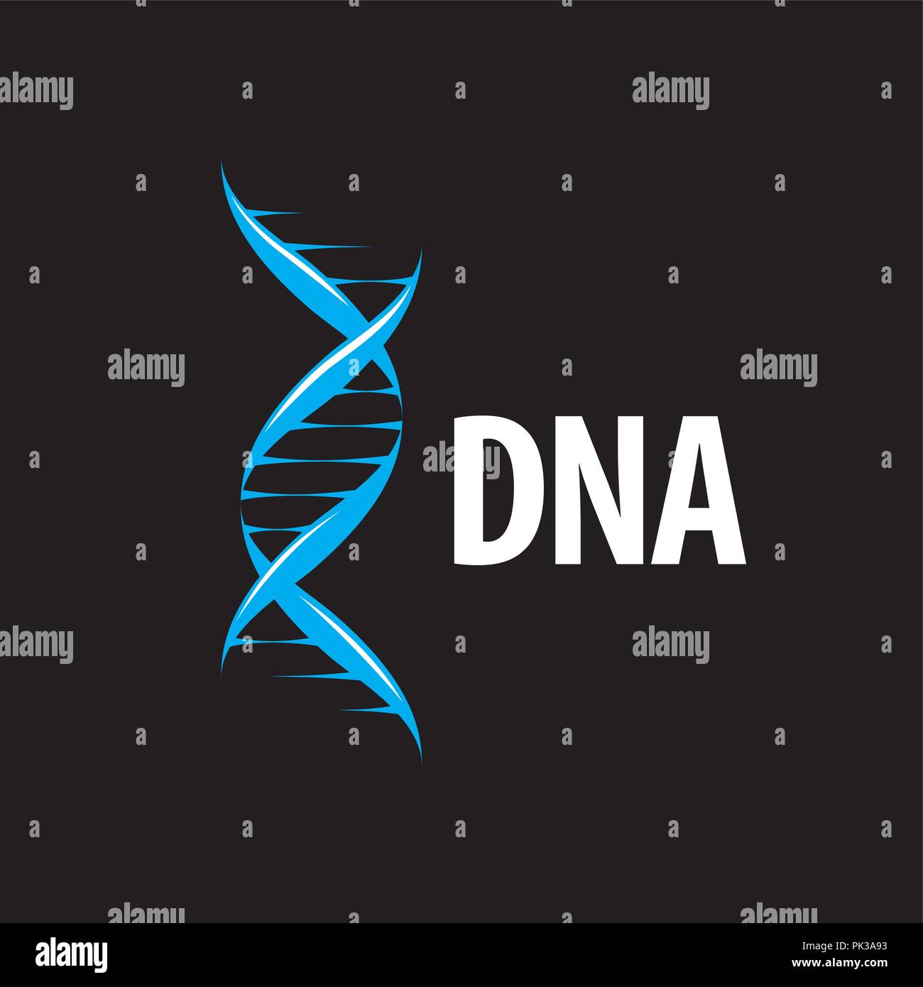 vector logo dna Stock Vector Image & Art - Alamy