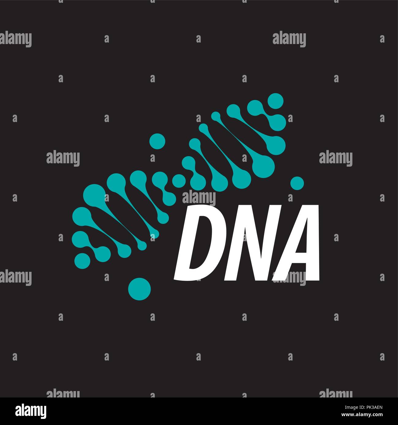 vector logo dna Stock Vector Image & Art - Alamy