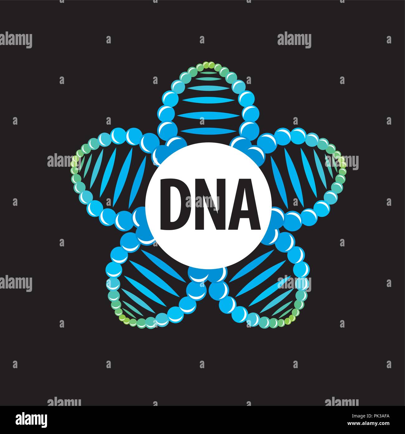 vector logo dna Stock Vector Image & Art - Alamy