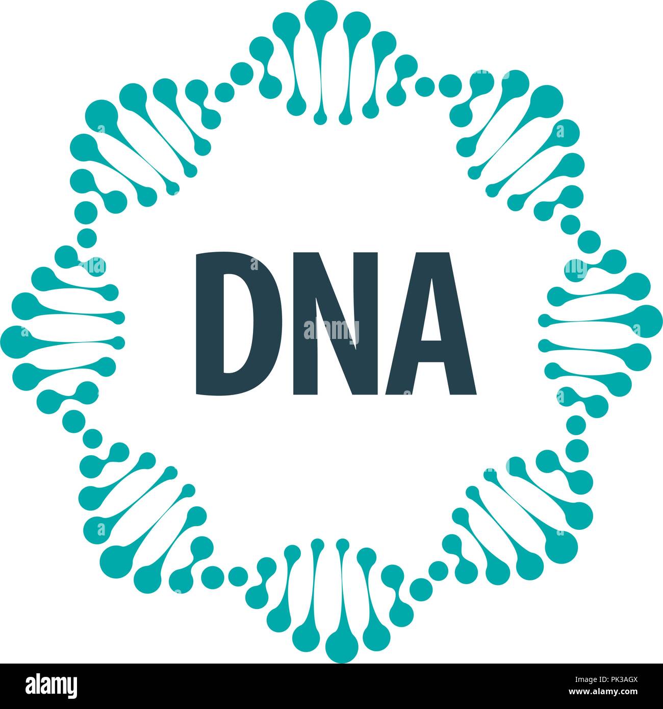 vector logo dna Stock Vector Image & Art - Alamy