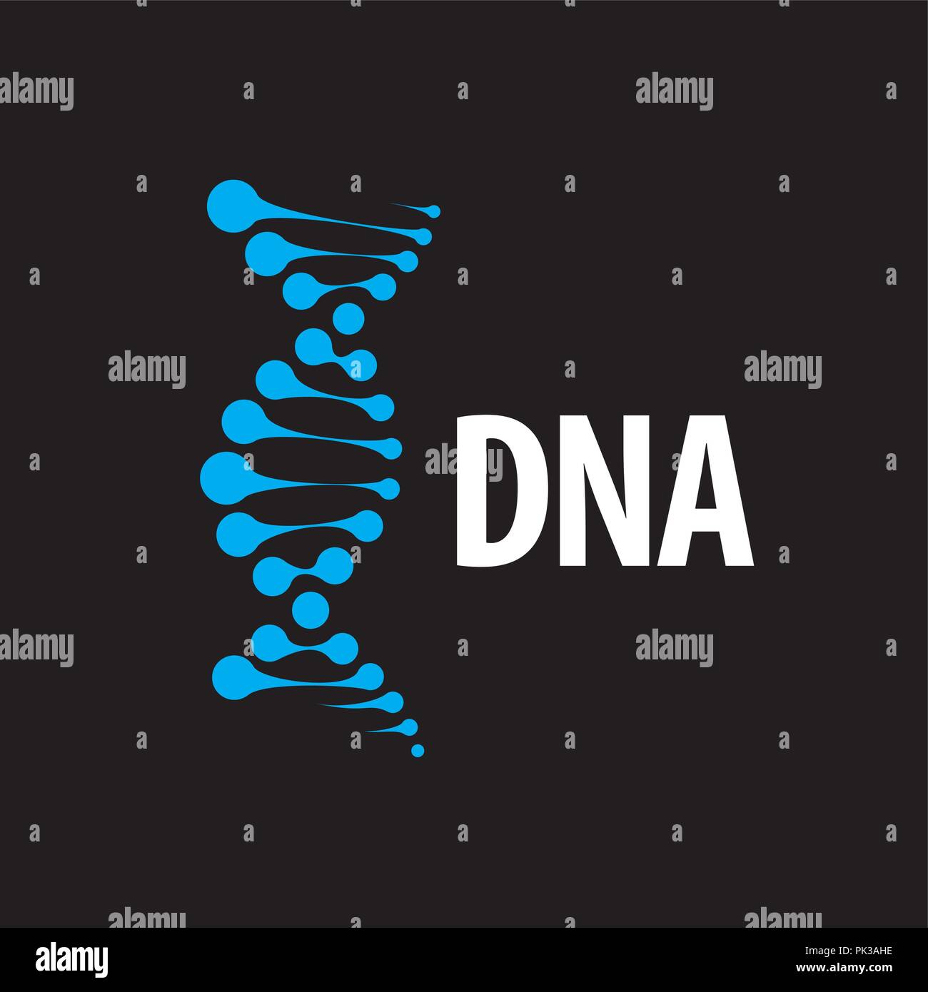 vector logo dna Stock Vector Image & Art - Alamy