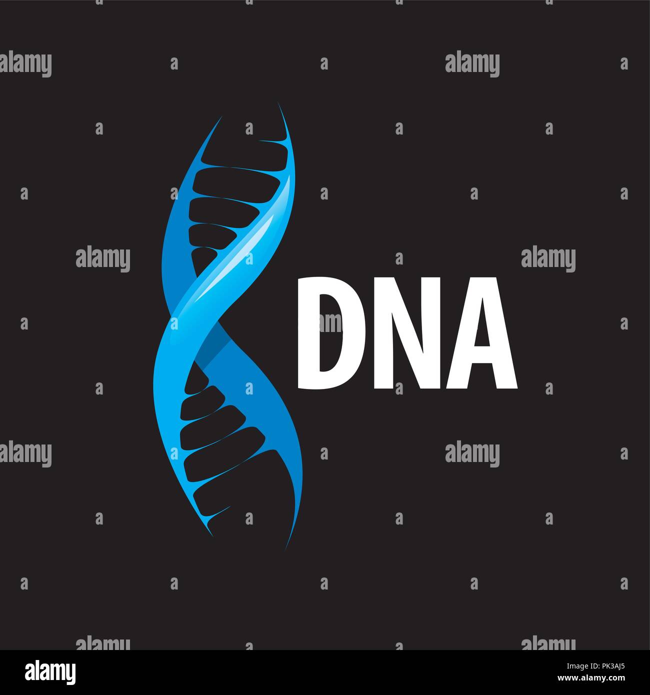 vector logo dna Stock Vector Image & Art - Alamy