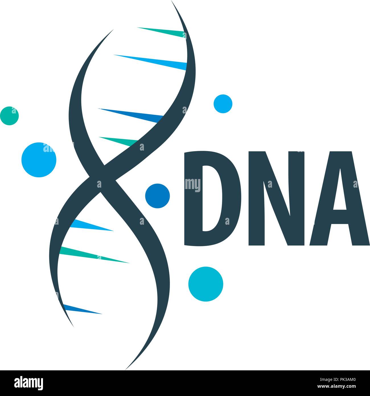 vector logo dna Stock Vector Image & Art - Alamy