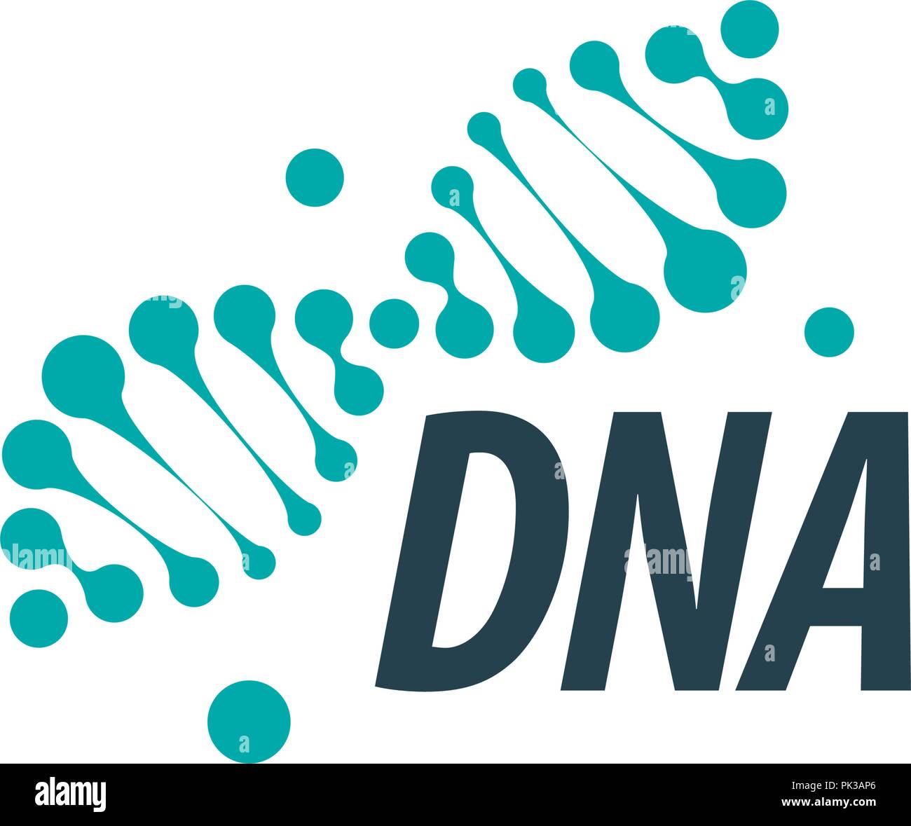 vector logo dna Stock Vector Image & Art - Alamy