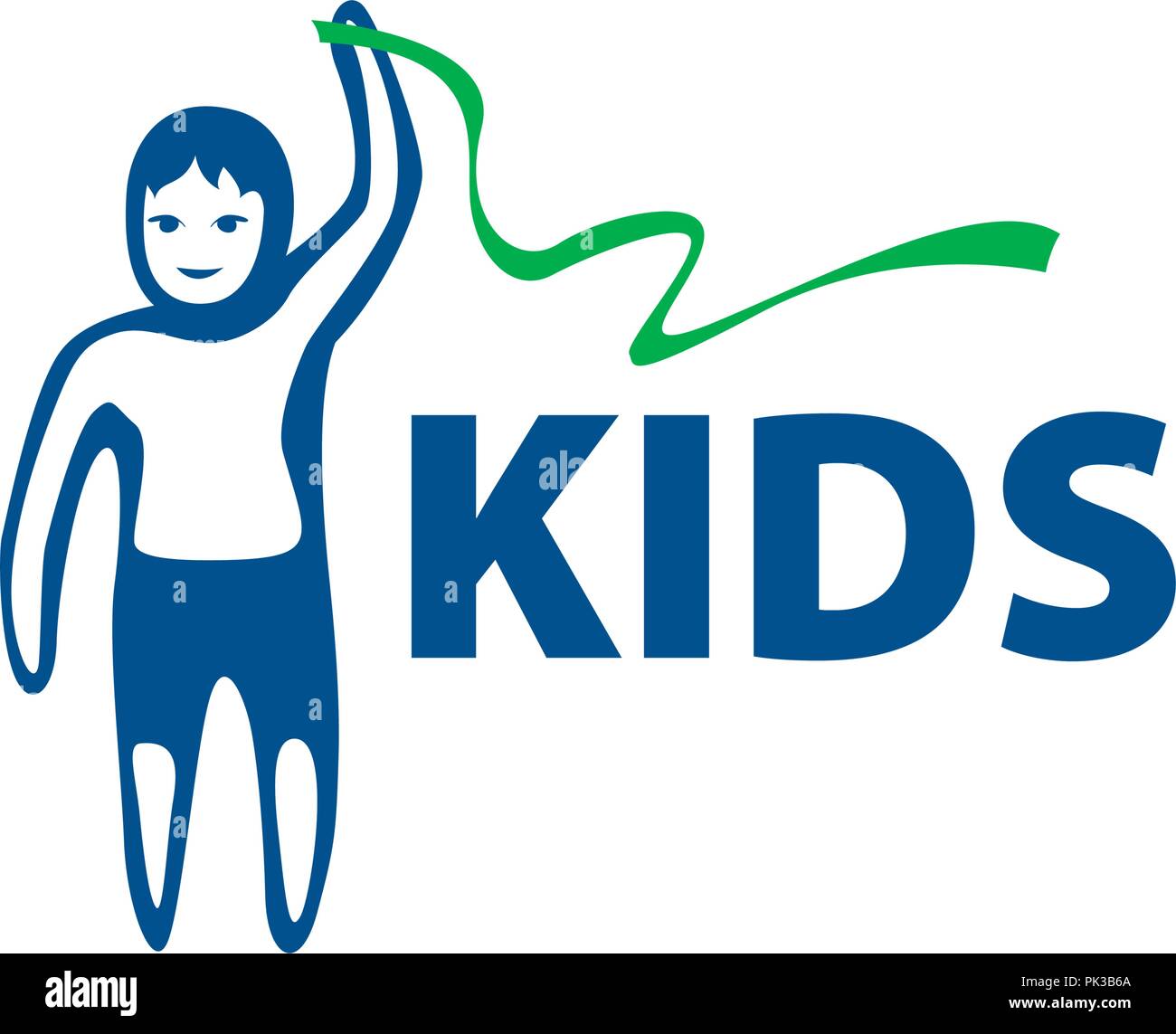 vector logo kids Stock Vector Image & Art - Alamy