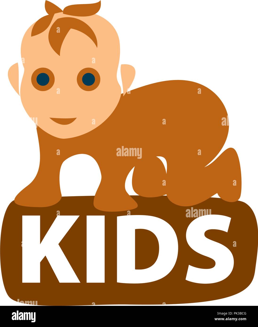 vector logo kids Stock Vector Image & Art - Alamy