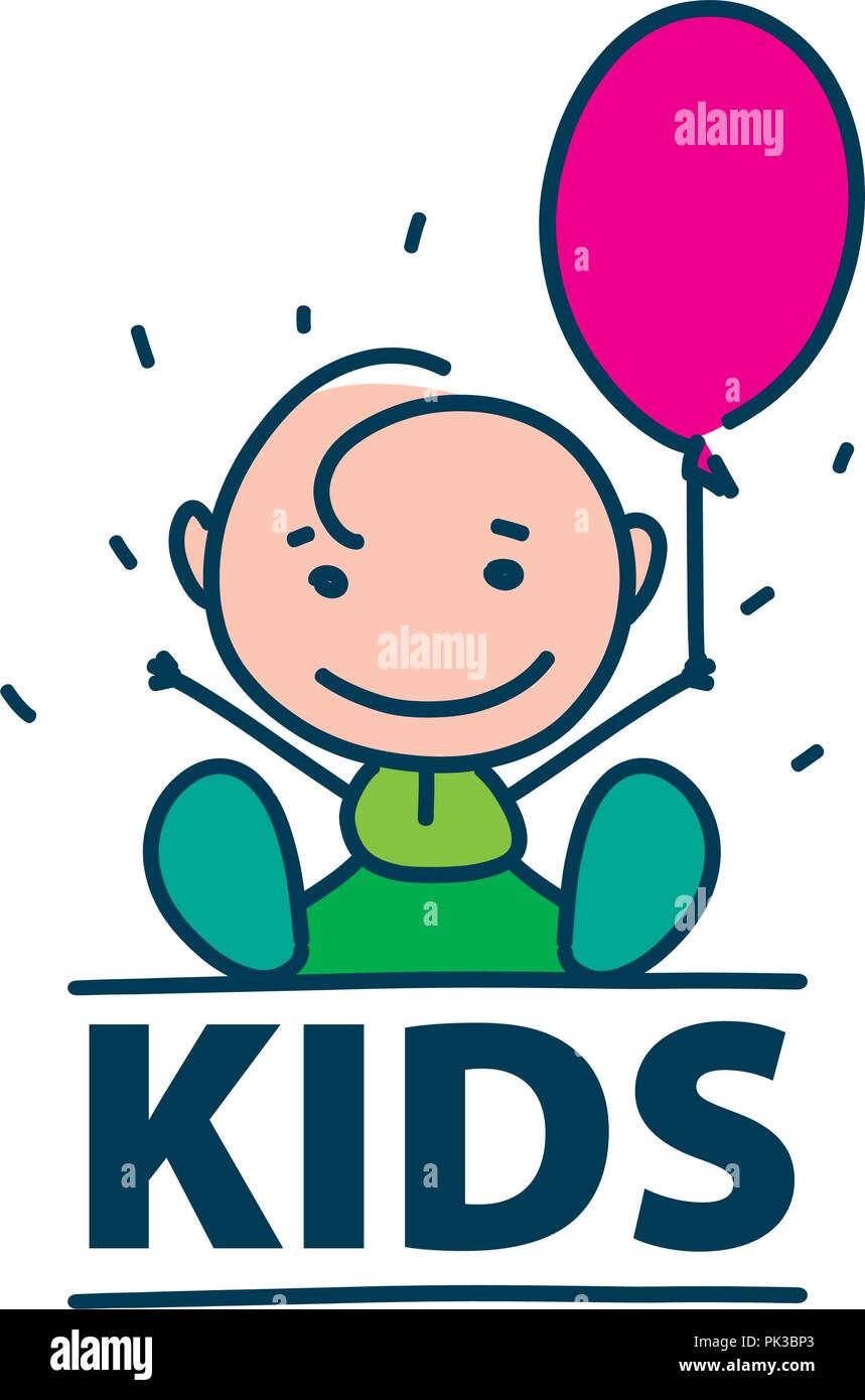 vector logo kids Stock Vector Image & Art - Alamy