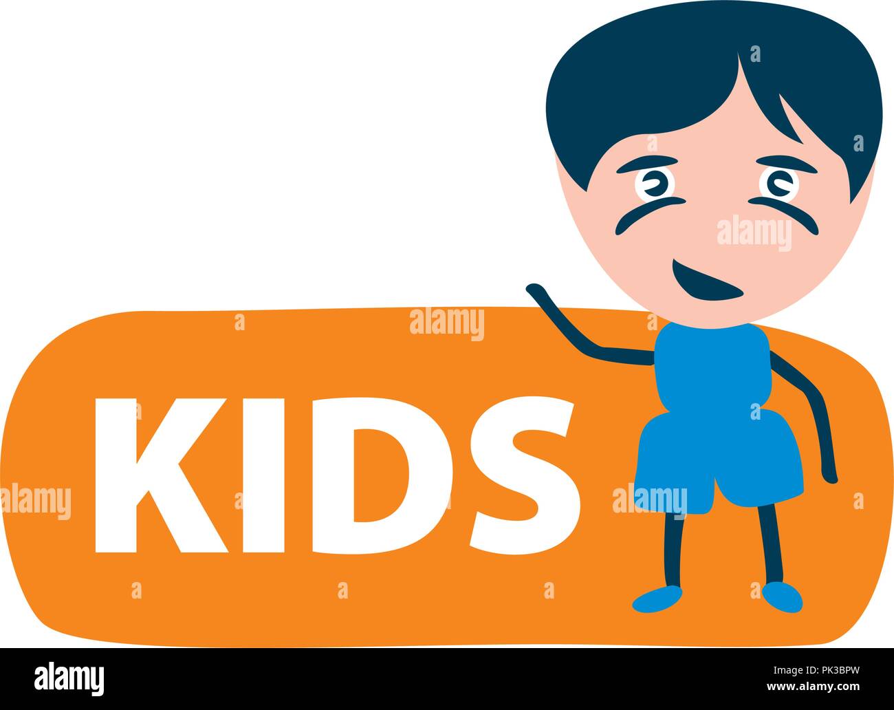 vector logo kids Stock Vector Image & Art - Alamy