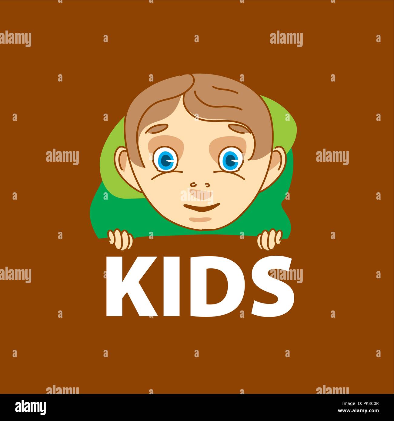 vector logo kids Stock Vector Image & Art - Alamy