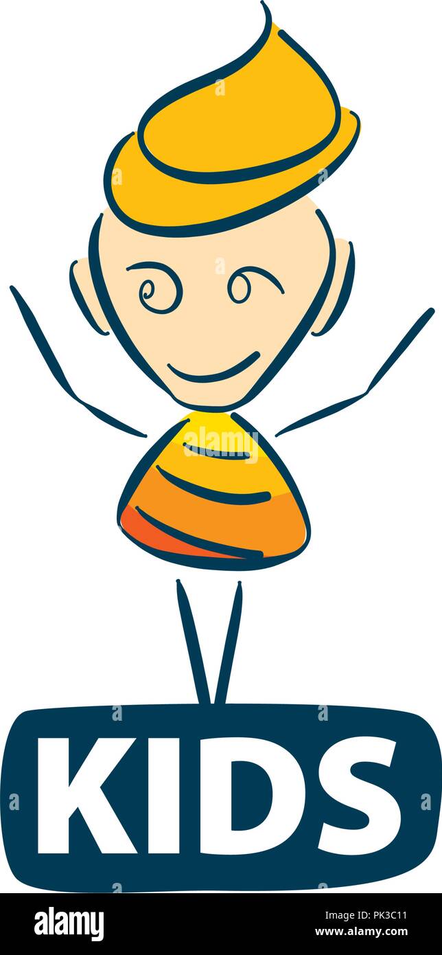 vector logo kids Stock Vector Image & Art - Alamy
