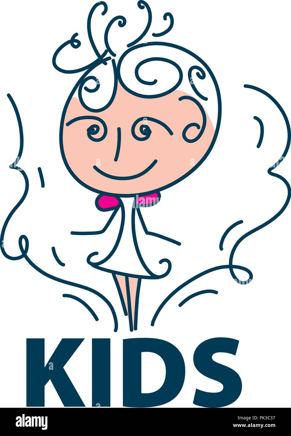 vector logo kids Stock Vector Image & Art - Alamy