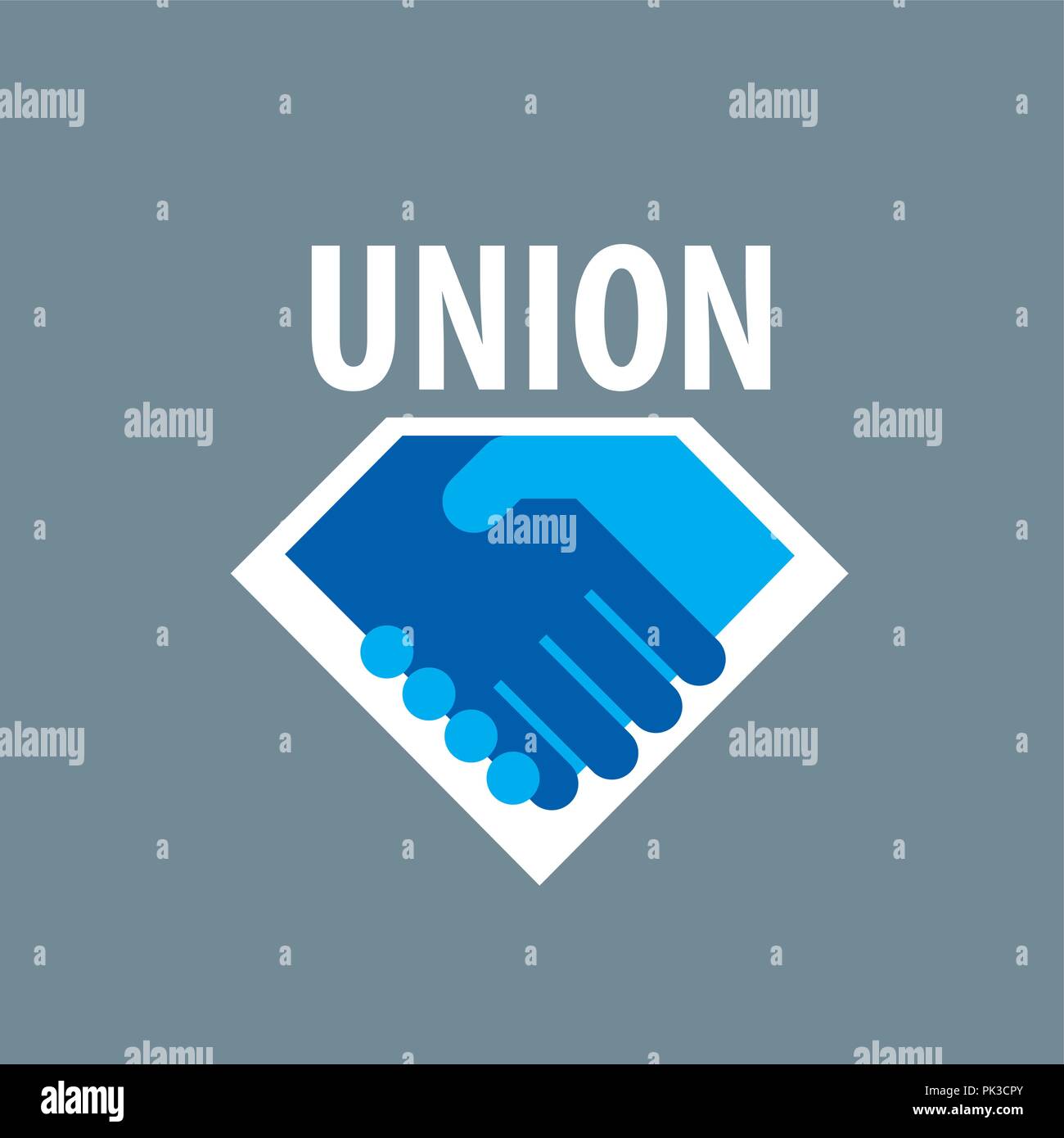 vector logo handshake Stock Vector Image & Art - Alamy